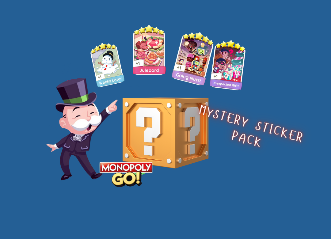 Blind Mystery Box 4 Star Sticker Pack – OurGOsticker