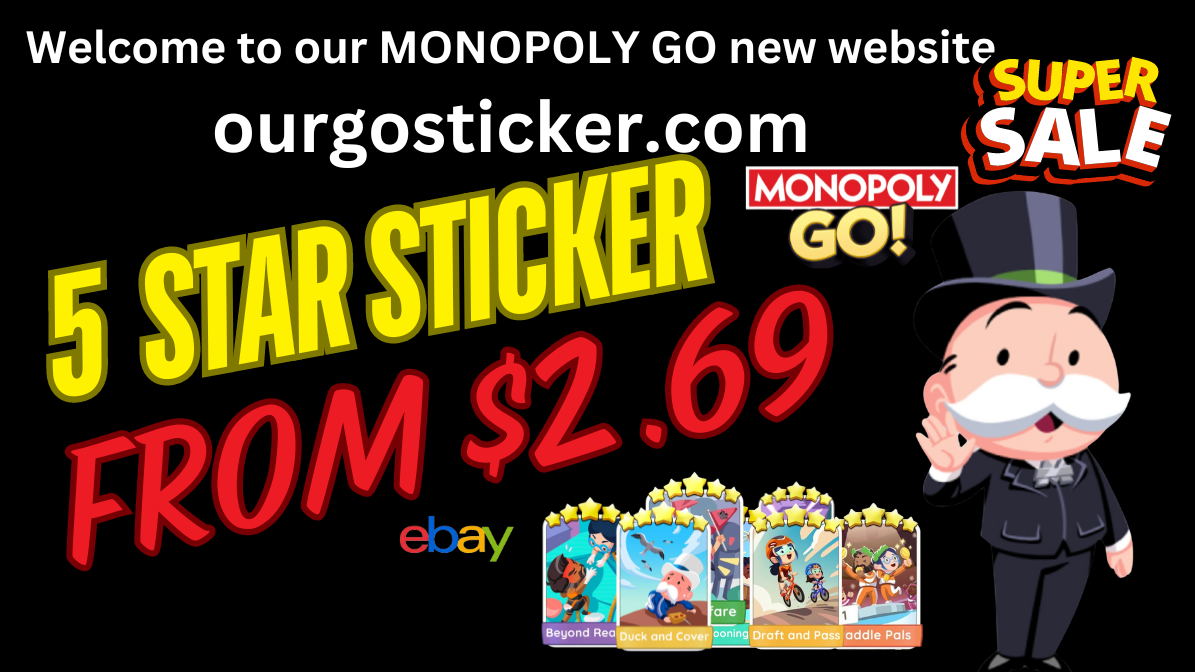 Buy Monopoly Go Stickers - Buy once,enjoy forever! – OurGOsticker